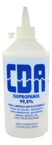 Álcool Isopropílico Cda 250ml (isopropanol) Álcool Isopropílico Cda 250ml (isopropanol)