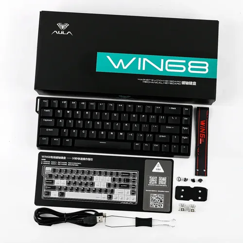 Teclado Magnético Mecánico Win68he Estándar 8k Rgb E-sport | Meses sin ...