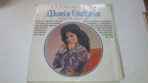 Lp 15 Exitos Con Maria Victoria Verisones Originales. Lp 15 Exitos Con Maria Victoria Verisones Originales.