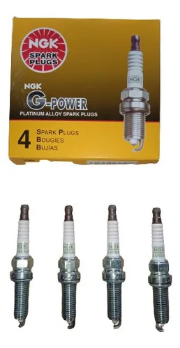 Kit 4 Bujias Ngk Platino Nissan Tiida Versa | Envío gratis