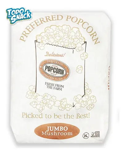 Maíz Preferred Popcorn Tipo Hongo/mushroom 20 Kg. | Envío gratis