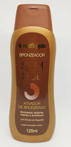 Bronzeador Sem Sol Red Apple 125ml | MercadoLivre