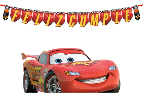 Banner Feliz Cumple Cars | MercadoLibre