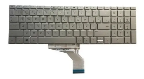 Teclado Hp 15 Cw 15 Cr 15 Db 15 Ec 15 Cn 15 Cx 15 Cs Plata Meses Sin