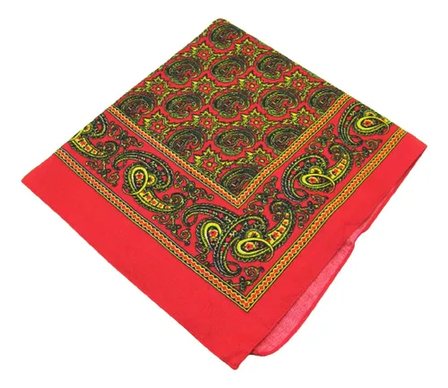 Paliacate 58x58 Cm 6 Pzas Rojo 3 Modelos Rojo