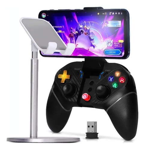 Controle Bluetooth Gamer Profissional Para Jogos - Android ... Controle Bluetooth Gamer Profissional Para Jogos - Android ...