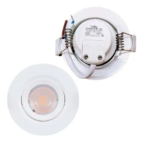 Lámpara led Brilia SPOT DOWNLIGHT MR11 LED - Cód. 302846 color blanco ... Lámpara led Brilia SPOT DOWNLIGHT MR11 LED - Cód. 302846 color blanco ...