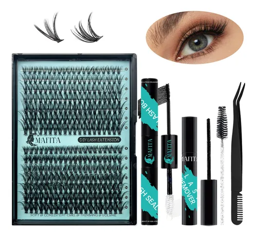 Mafita® Blister Maquillaje Extensión Kit Para Pestañas Li Lash Mink