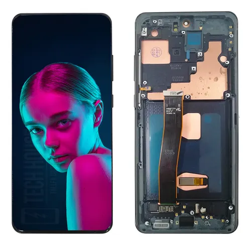 Pantalla Con Marco Samsung S20 Ultra Compatible G988 Oled Meses Sin