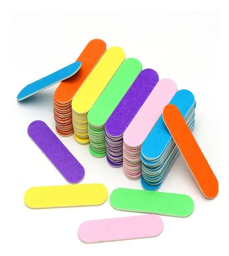 Mini Lima Para Uñas 100 Piezas Colores Variados / Al Azar | MercadoLibre Mini Lima Para Uñas 100 Piezas Colores Variados / Al Azar | MercadoLibre