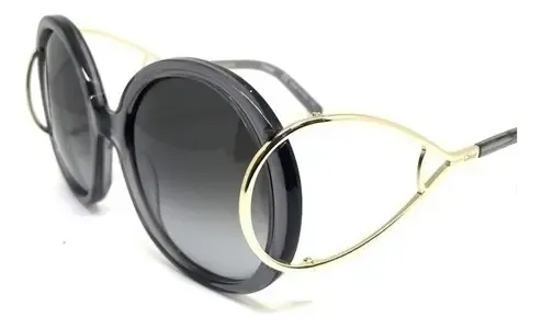 Gafas de sol Chloe Jackson con lentes grises degradadas para rayos UVA ...