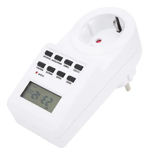 Timer Electric Time Control Plugin Soquete Lcd | MercadoLivre Timer Electric Time Control Plugin Soquete Lcd | MercadoLivre
