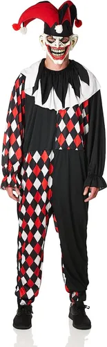 Disfraz Jester Sponch Costume De Ghoulish Productions Arlequín Payaso
