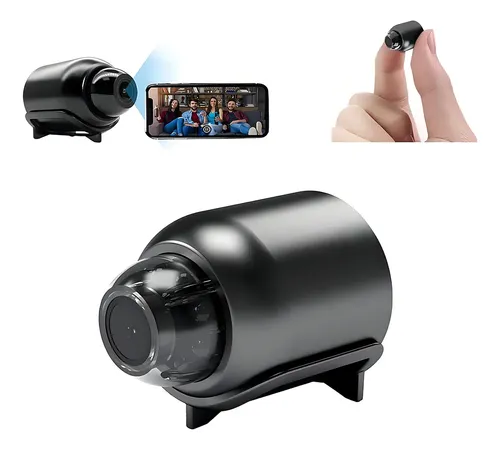 Cámara Espía 1080p Wi-Fi Loho Tech, Minicubo con Detección de ...