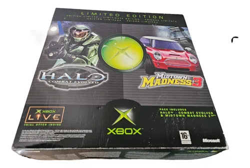 Consola Xbox Con Dos Juegos Halo Midtown Madness 3 Nueva Negro | Envío gratis