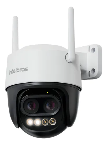 Camera Wifi 360° Im7+ Zoom Full Color Intelbras Ip Externa Cor Branco ...