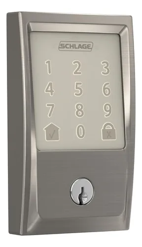 Schlage Encode Smart Wi-fi Deadbolt Com Century Trim Em Níq ... Schlage Encode Smart Wi-fi Deadbolt Com Century Trim Em Níq ...