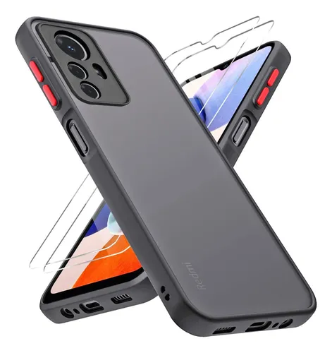 Funda Case Silicona Rudo Uso Para Redmi Note 12s 2 Mica Envío Gratis