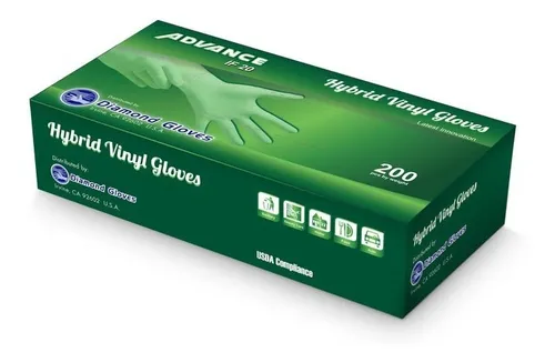 Luvas de cozinha descartáveis de vinil híbrido Tpe X 200 U, cor ... Luvas de cozinha descartáveis de vinil híbrido Tpe X 200 U, cor ...