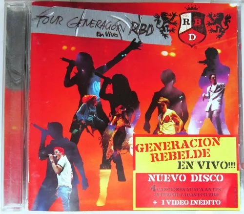 Rbd - Tour Generacion Rbd En Vivo Cd Rbd - Tour Generacion Rbd En Vivo Cd
