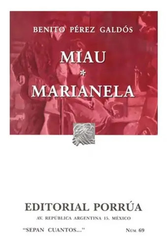 Colección De 2 Libros En 1 Marianela / Miau Benito Pérez | MercadoLibre Colección De 2 Libros En 1 Marianela / Miau Benito Pérez | MercadoLibre