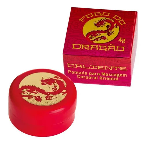 Pomada De Massagem Corporal Oriental Fogo Do Dragão Caliente Mercadolivre