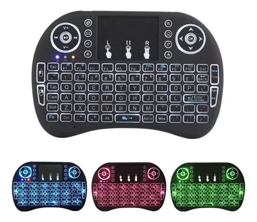 Mini Teclado Sem Fio Iluminado Touch Led | MercadoLivre Mini Teclado Sem Fio Iluminado Touch Led | MercadoLivre