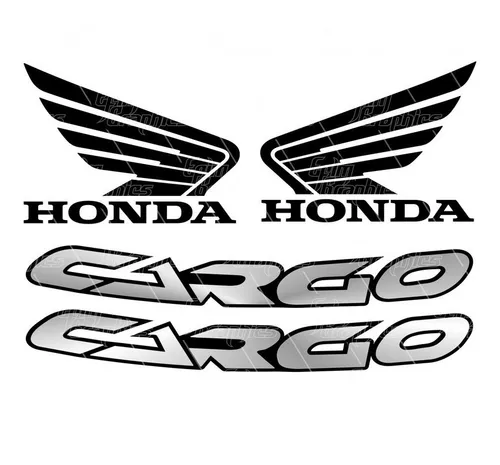 Kit Calcomania Sticker Honda Cargo Racing Efx Ss Moto Vinil
