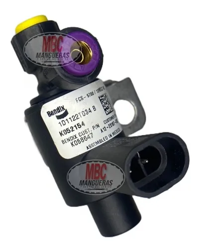 Valvula Solenoide Bendix Original K052154/k058647 Camion