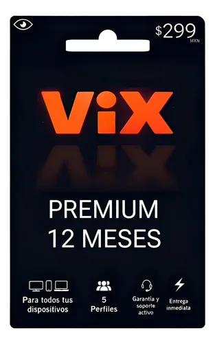 Vix Premium 12 Meses | Vix 1 Año | MercadoLibre