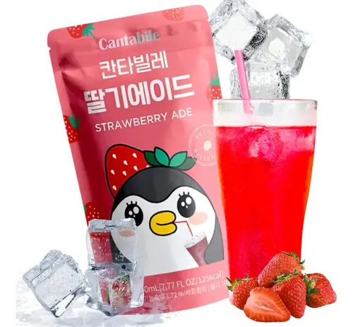 Bebida Coreana Sabor Fresa Cantabile 230 Ml | MercadoLibre