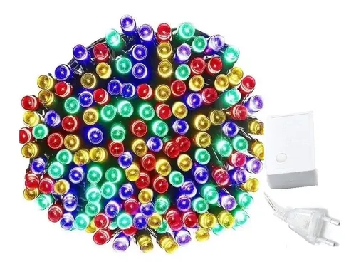 Guirnalda Luces Exterior Multicolor Cascada Luces Led Luz Navidad 4m