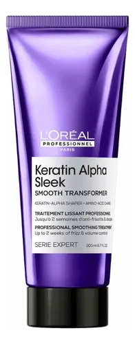 Tratamiento Termo-activo Loreal Se Keratin Alpha Sleek 200ml | Envío gratis