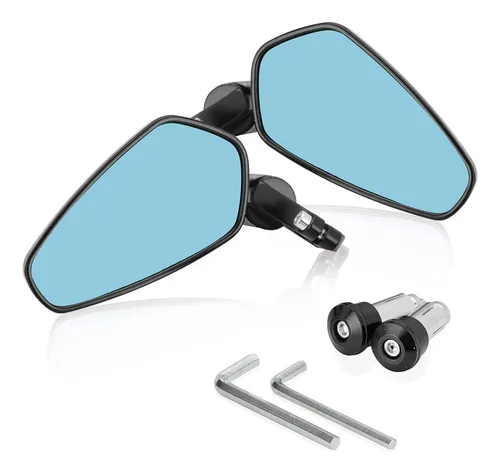2 Espejos Retrovisores Para Moto Deportiva Universales 22mm Meses Sin