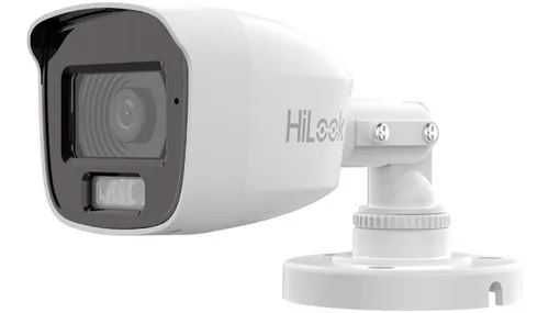 Camara Hilook Thc B127 Lps 2mp 2 8mm Led Audio Coax Plastico Color