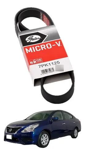 Banda Accesorios Alternador Nissan Versa March Note Con Aire | Envío gratis