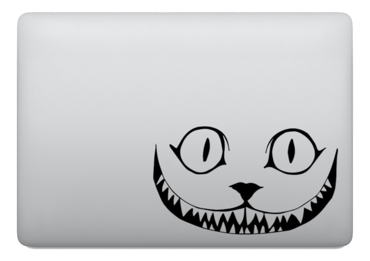 Adesivo Tablet Notebook Pc Sorriso Gato Alice | Mercado Livre Adesivo Tablet Notebook Pc Sorriso Gato Alice | Mercado Livre