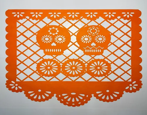 Papel Picado Dia De Muertos Papel Para Altares Meses Sin Intereses