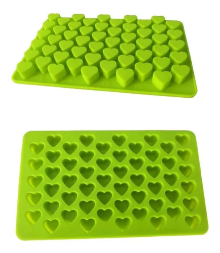 Molde De Silicon Corazones Miniatura Gomitas Chocolates En Venta En
