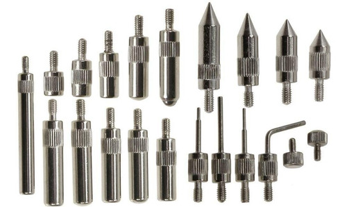 Set De Puntas Para Indicador Dial 22 Piezas Rosca # 4-48 | Envío gratis