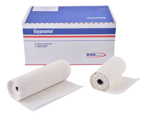 Venda De Yeso Gypsona 10 Cm Caja C/12 Piezas | Envío gratis