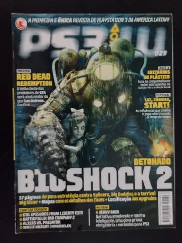 Revista Ps3w 29 God Of War 3 Bioshock 2 Guitar Hero | Parcelamento sem ...