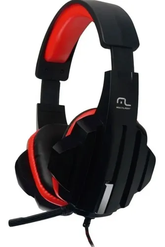 Fone De Ouvido Over Ear Gamer Multilaser Ph120 Preto
