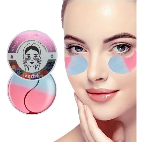 60 Parches Para Ojos Anti Ojeras Hidratante Acido Hialuron Tipo De