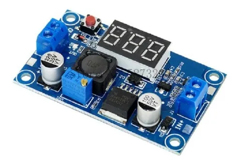 Regulador De Tensão Ajustável Lm2596 Dc Dc Display Step Down Mercadolivre