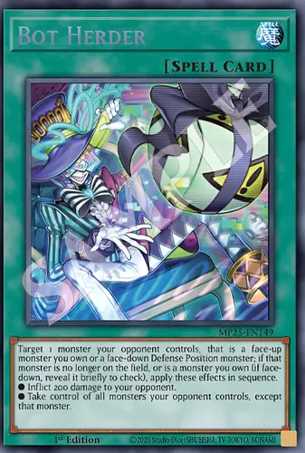 Yugioh! Bot Herder Bot Herder Inglés | Meses sin interés