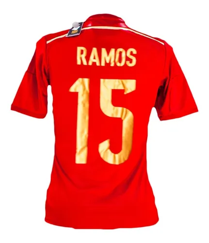Jersey Sergio Ramos #15 Selección De España Mundial 2014 | Envío gratis Jersey Sergio Ramos #15 Selección De España Mundial 2014 | Envío gratis