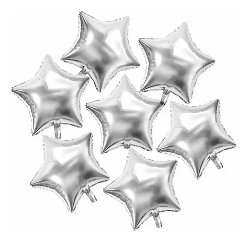 50 Globos Metálicos De Estrellas Para Fiestas Varios Colores | MercadoLibre