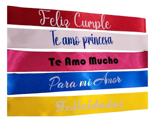 Vinil Para Listón Frases Personalizas Para Ramos 25 Pzas