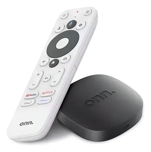 TV Box Onn 4K UHD Streaming Dolby Audio Control de Voz | Cuotas sin interés